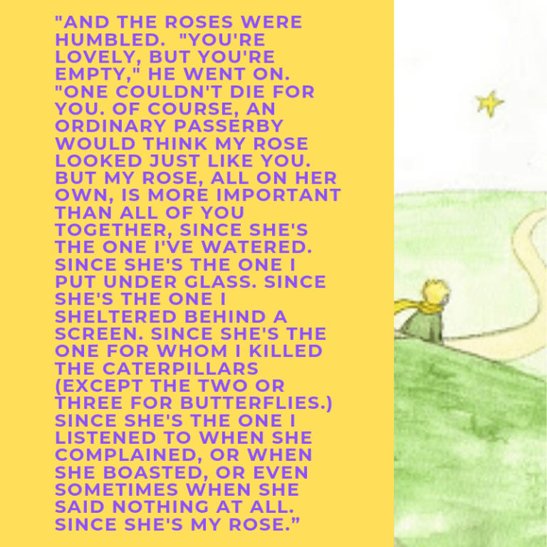 15 quotes from The Little Prince that teach us life lessons – My ...